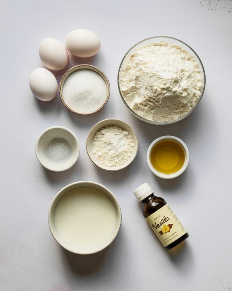 Vanilla Sponge Cake Recipe